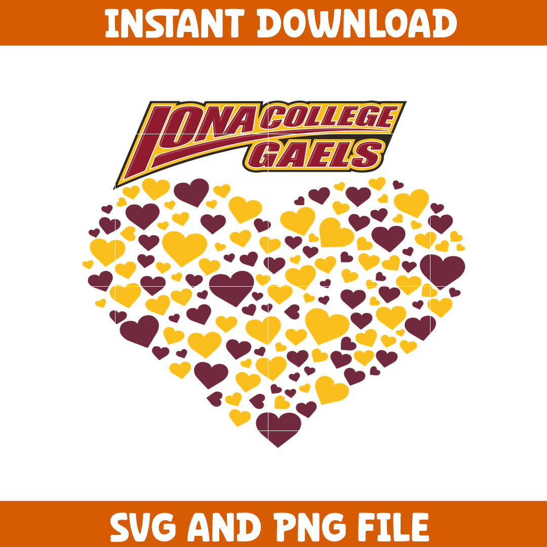 Iona gaels Svg, Iona gaels logo svg, IIona gaels University | Inspire ...
