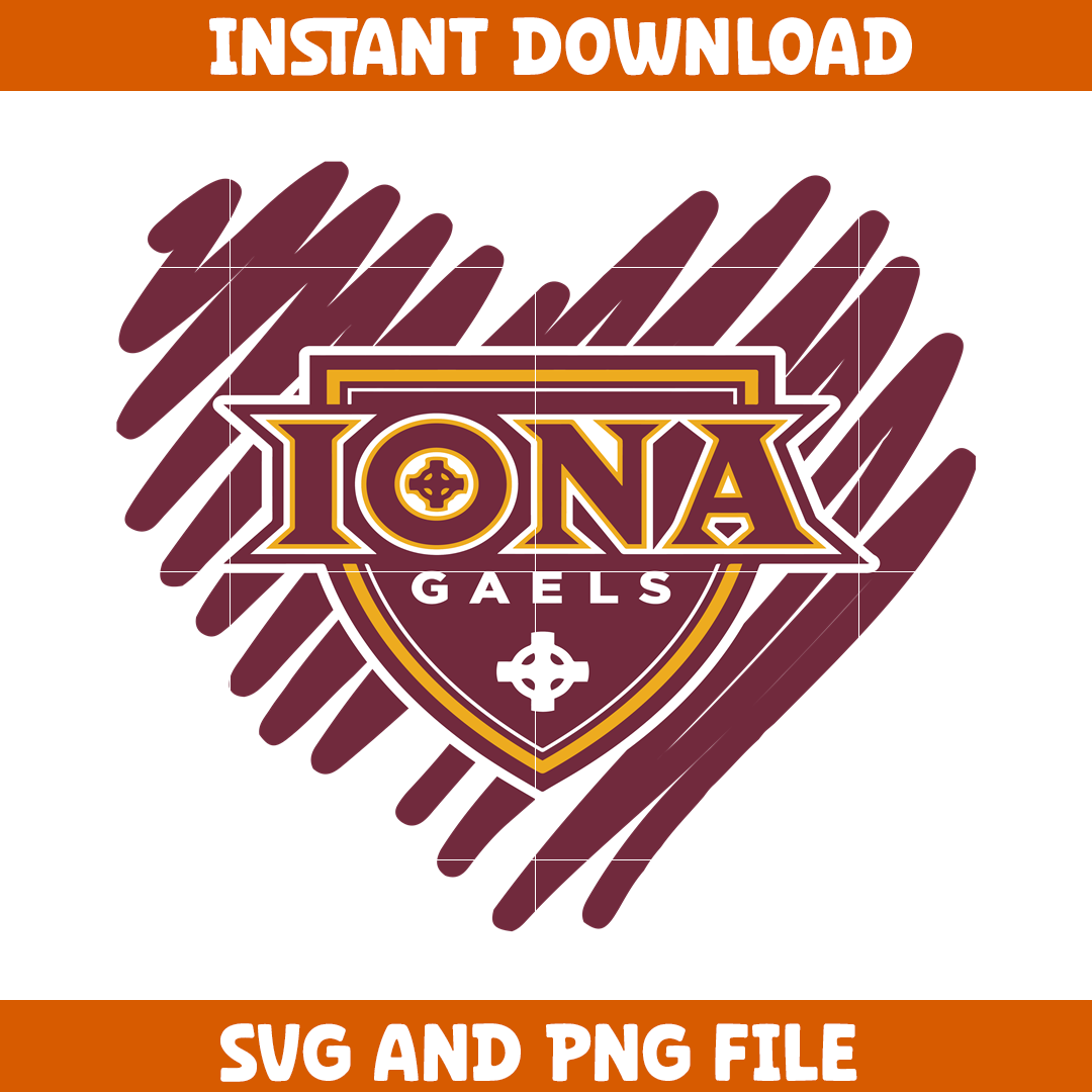 Iona gaels Svg, Iona gaels logo svg, IIona gaels University | Inspire ...