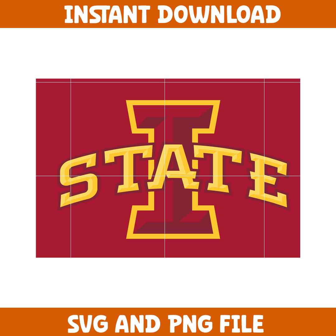 Iowa State Svg, Iowa State logo svg, Iowa State Universit | Inspire Uplift