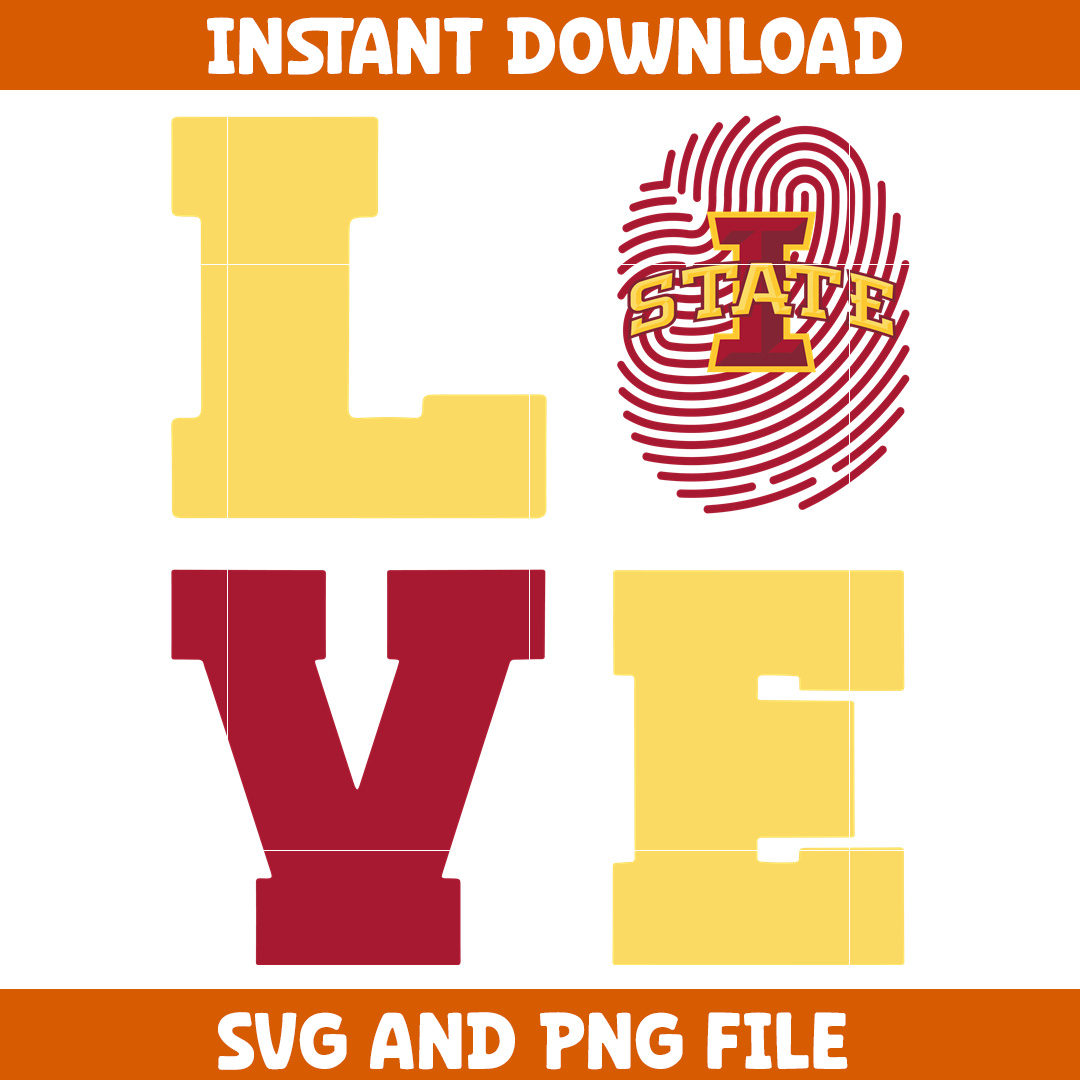 Iowa State Svg, Iowa State logo svg, Iowa State Universit | Inspire Uplift