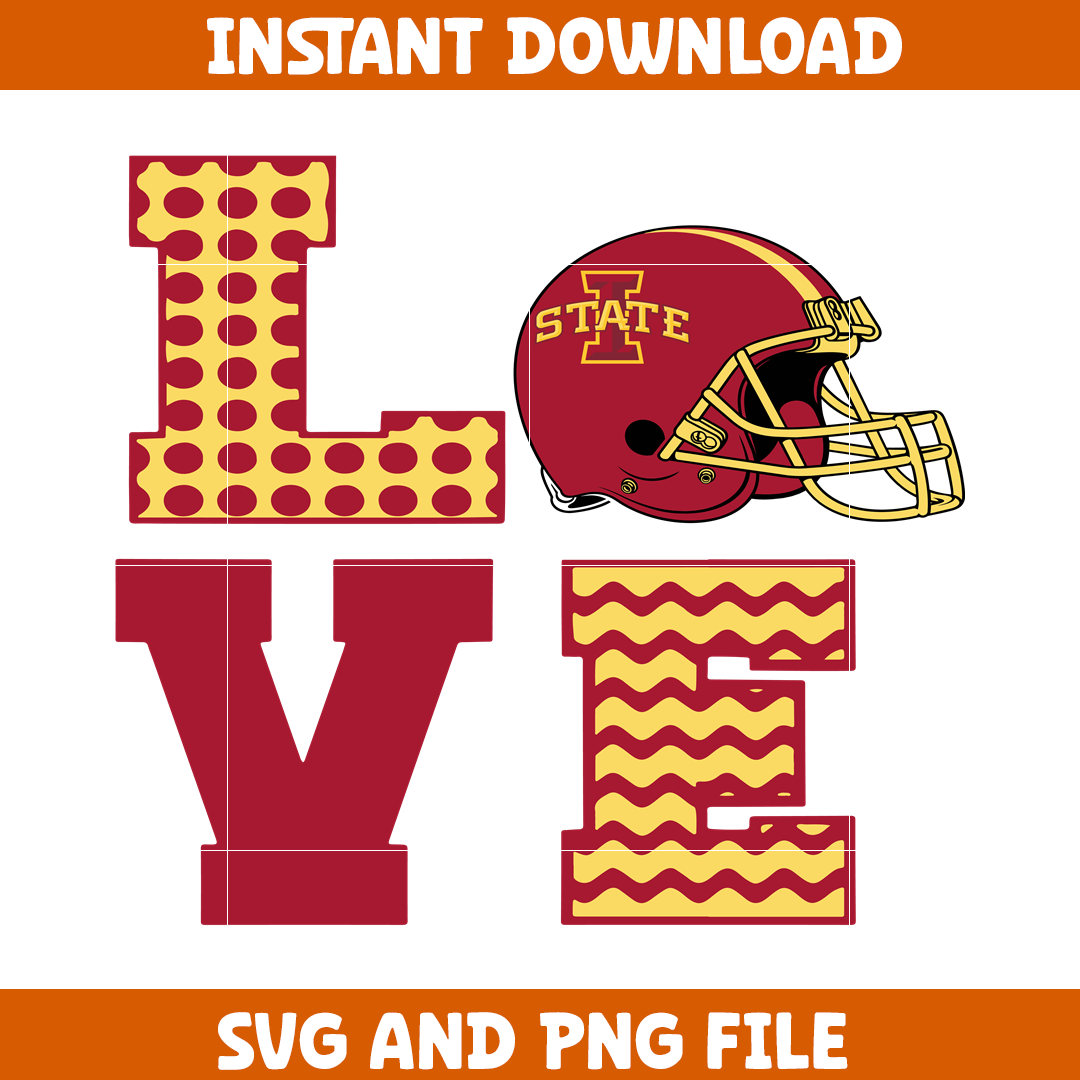 Iowa State Svg, Iowa State logo svg, Iowa State Universit | Inspire Uplift
