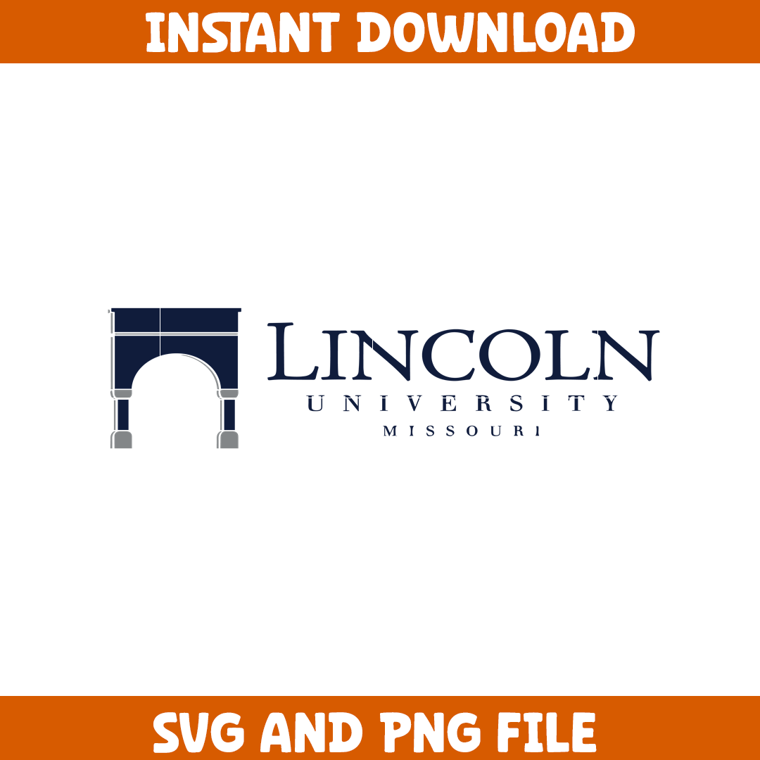Lincoln ncaa Svg, Lincoln University logo svg, Lincoln Unive | Inspire ...