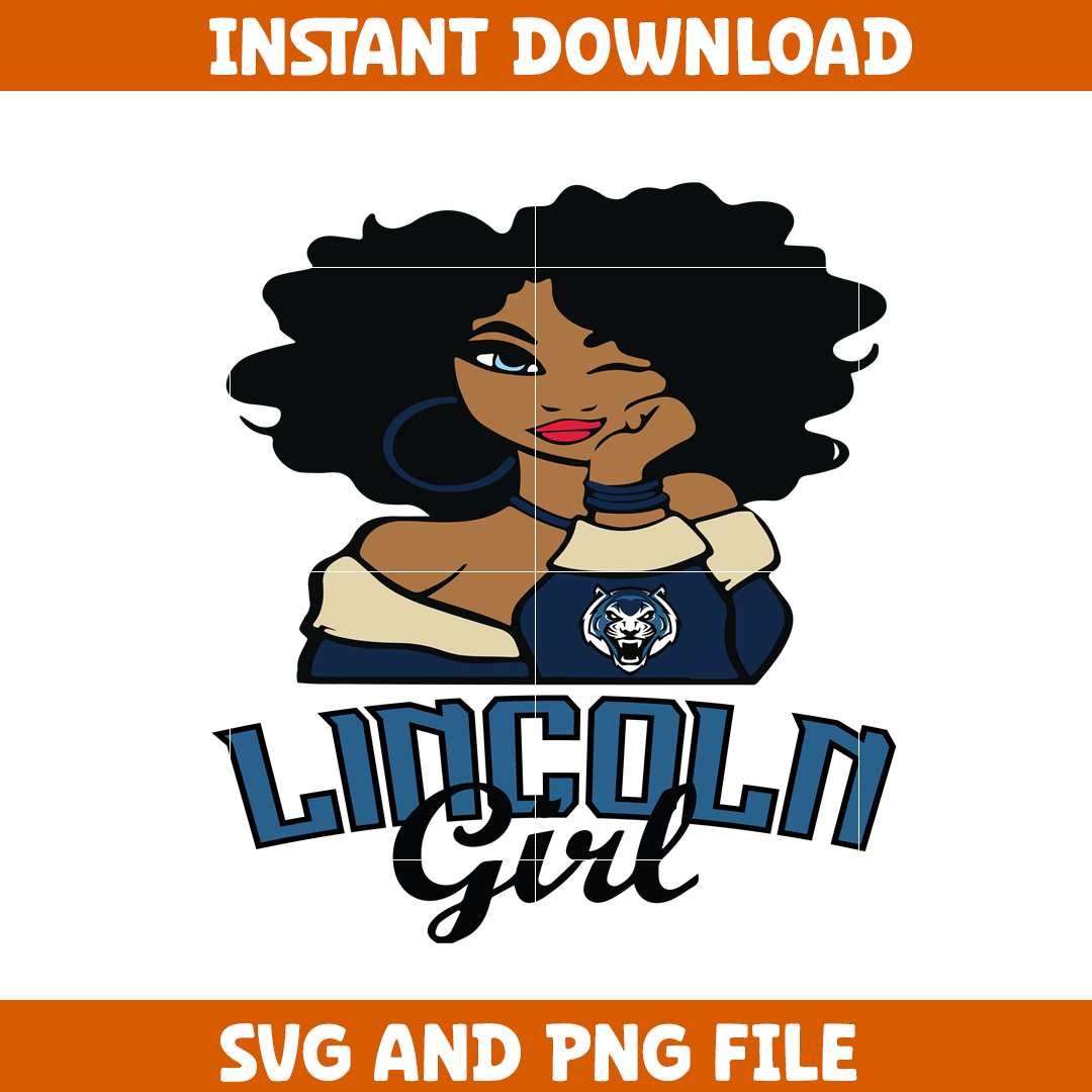 Lincoln ncaa Svg, Lincoln University logo svg, Lincoln Unive | Inspire ...