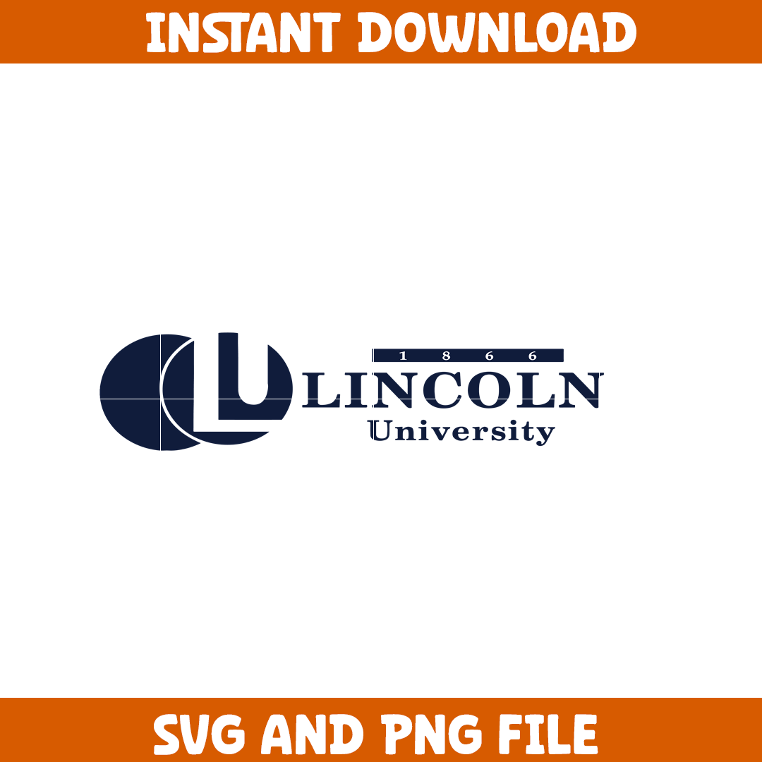 Lincoln ncaa Svg, Lincoln University logo svg, Lincoln Unive | Inspire ...