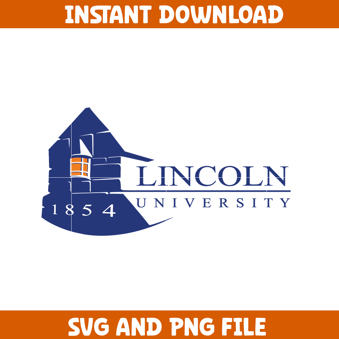Lincoln ncaa Svg, Lincoln University logo svg, Lincoln Unive - Inspire ...