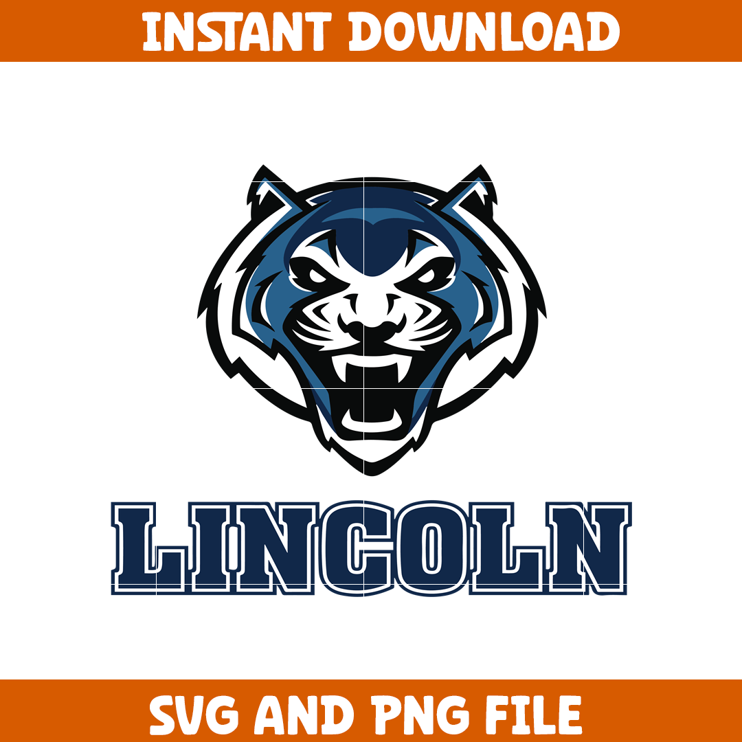 Lincoln ncaa Svg, Lincoln University logo svg, Lincoln Unive | Inspire ...