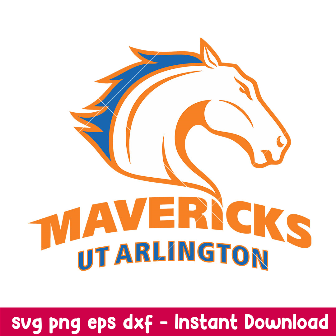 Texas Arlington Mavericks Logo Svg, Texas Arlington Maverick | Inspire ...
