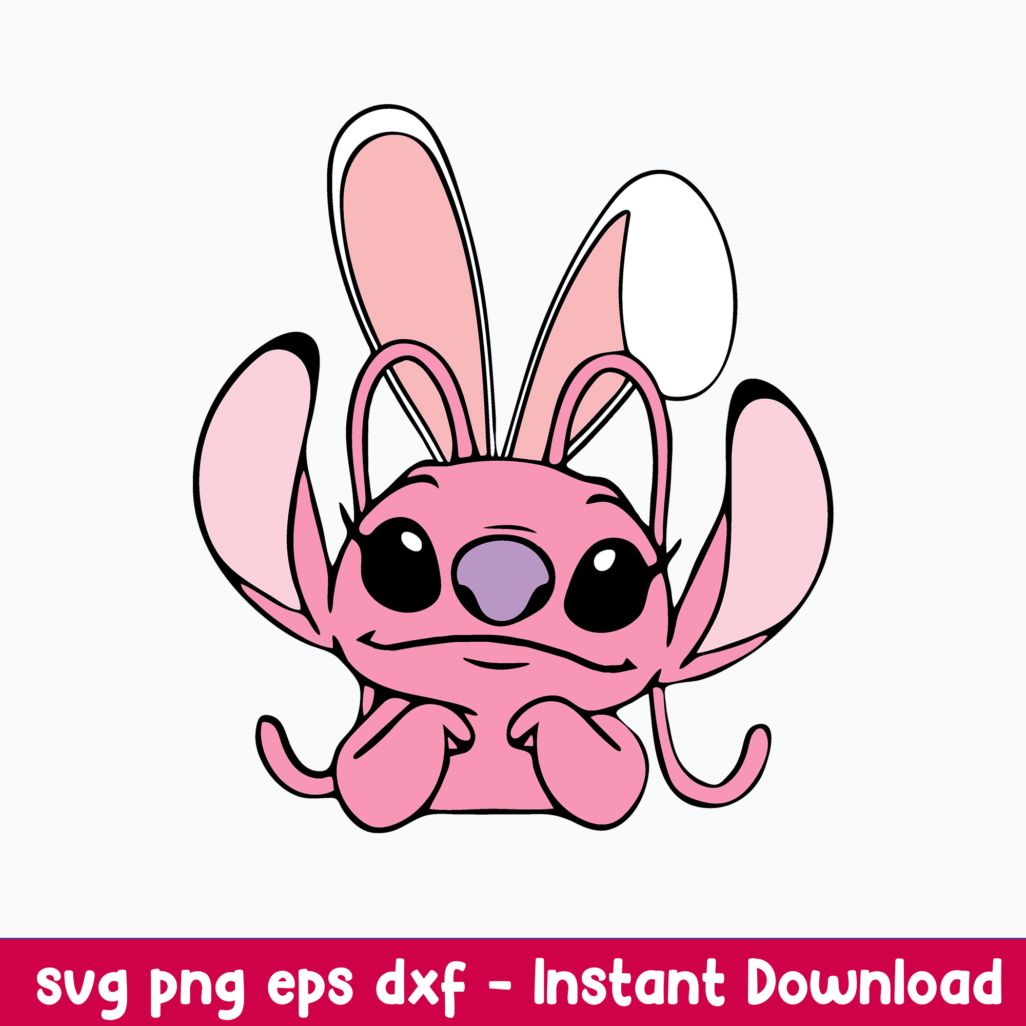 Angela Svg, Stitch Easter Svg, Stich Svg, Cartoon Svg, Png D - Inspire ...