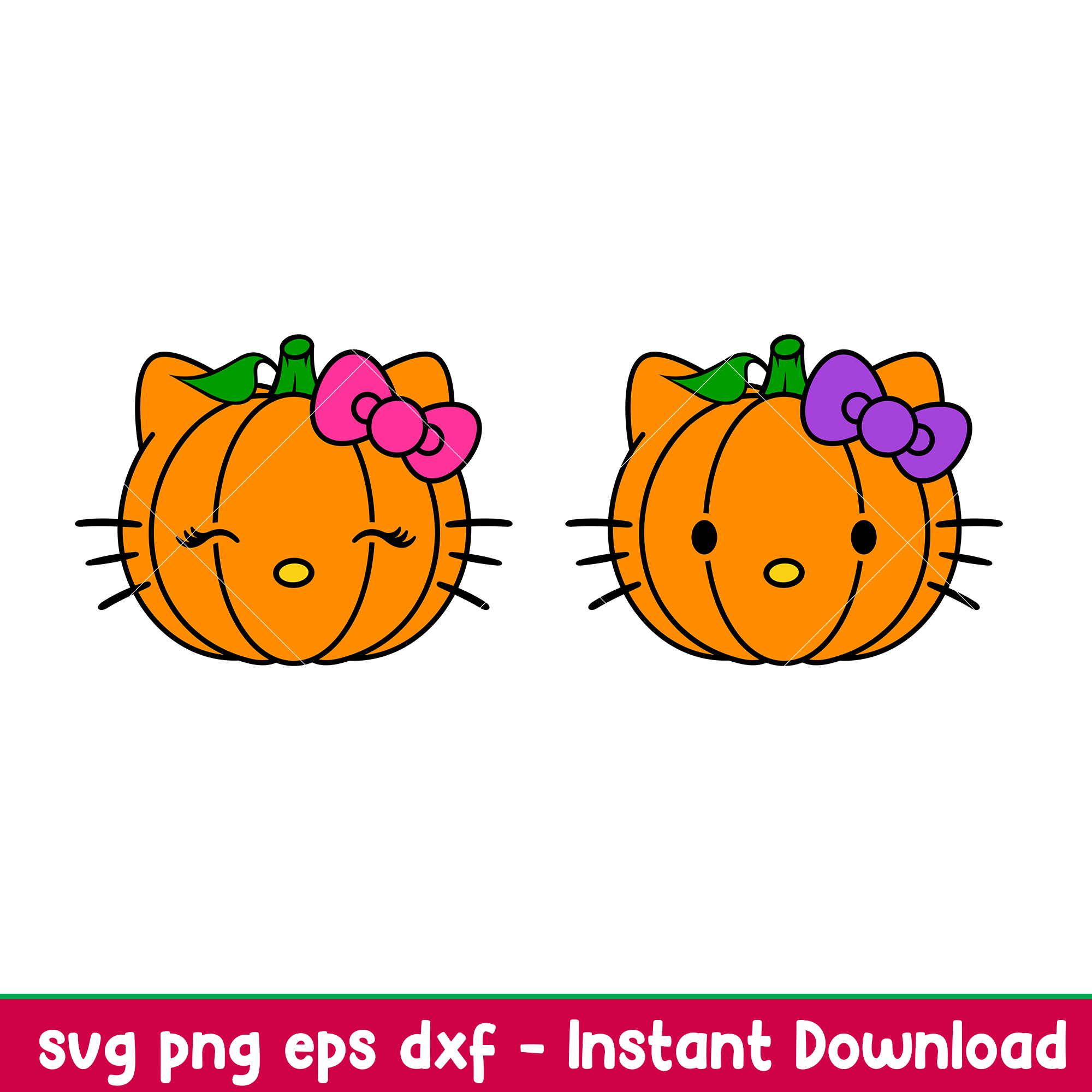 Hello Kitty Pumpkin Bundle, Hello Kitty Pumpkin Bundle Svg, | Inspire ...
