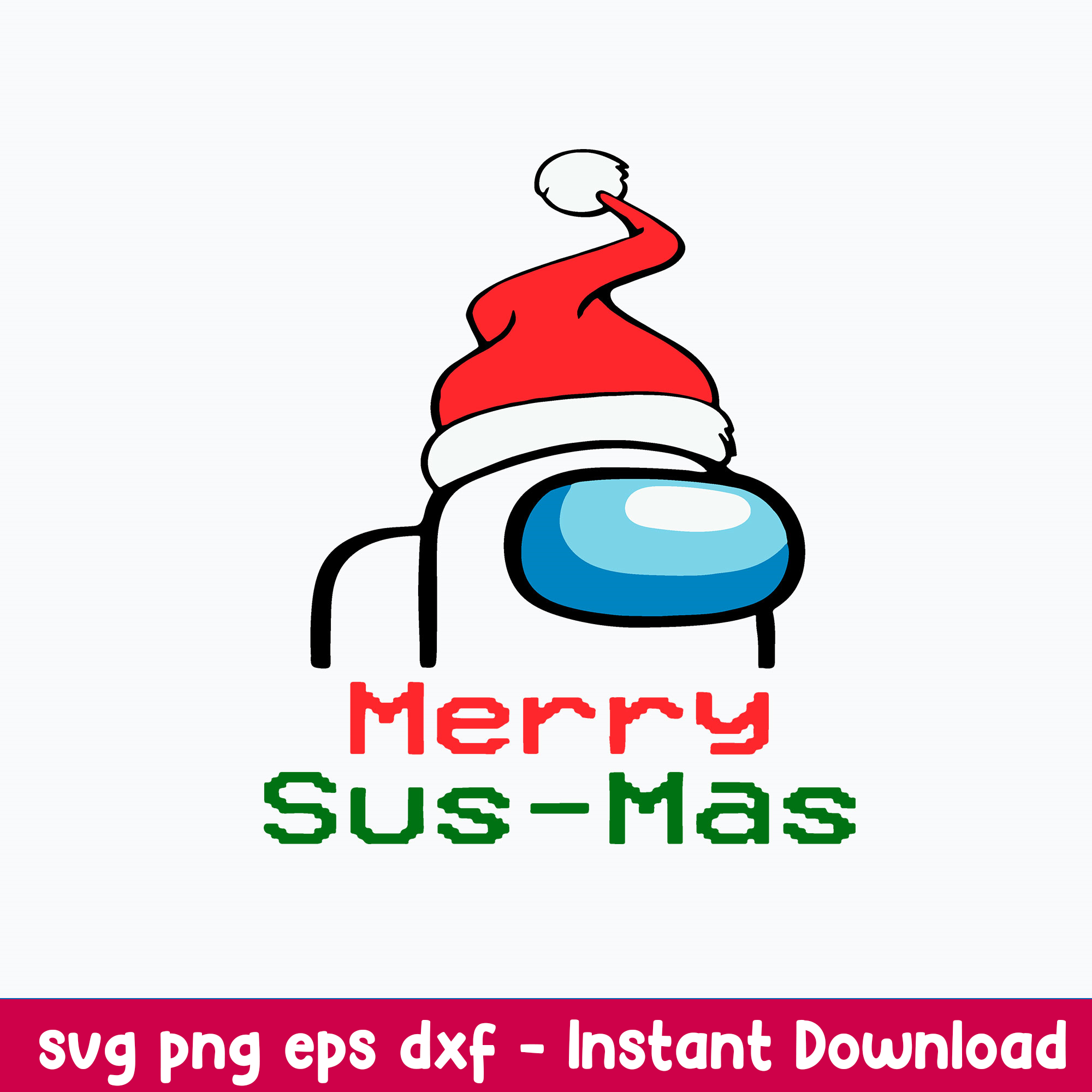 Imagen Merry Sus Mas Among Us Svg, Among Us Svg, Christmas S | Inspire ...