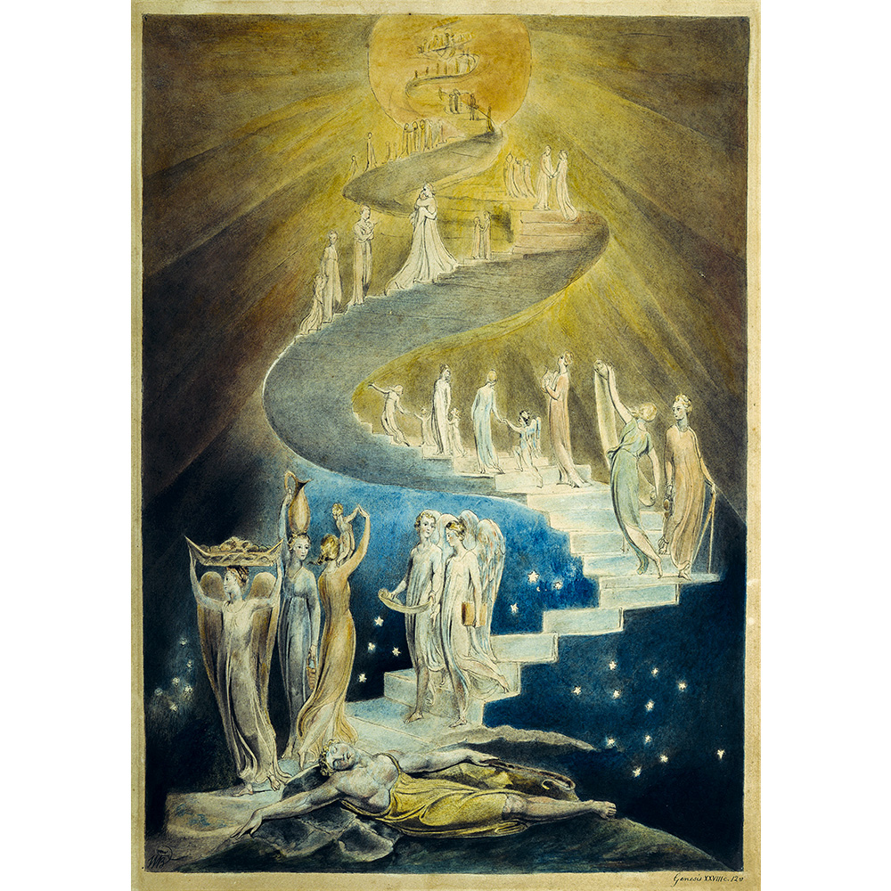 Jacob's Ladder. William Blake. 418. | Inspire Uplift
