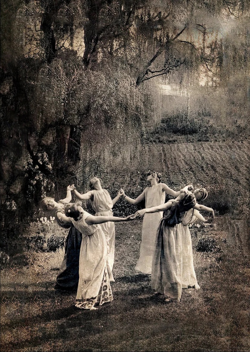 The Circle of dancing Witches on Summer Solstice. 1059. | Inspire Uplift