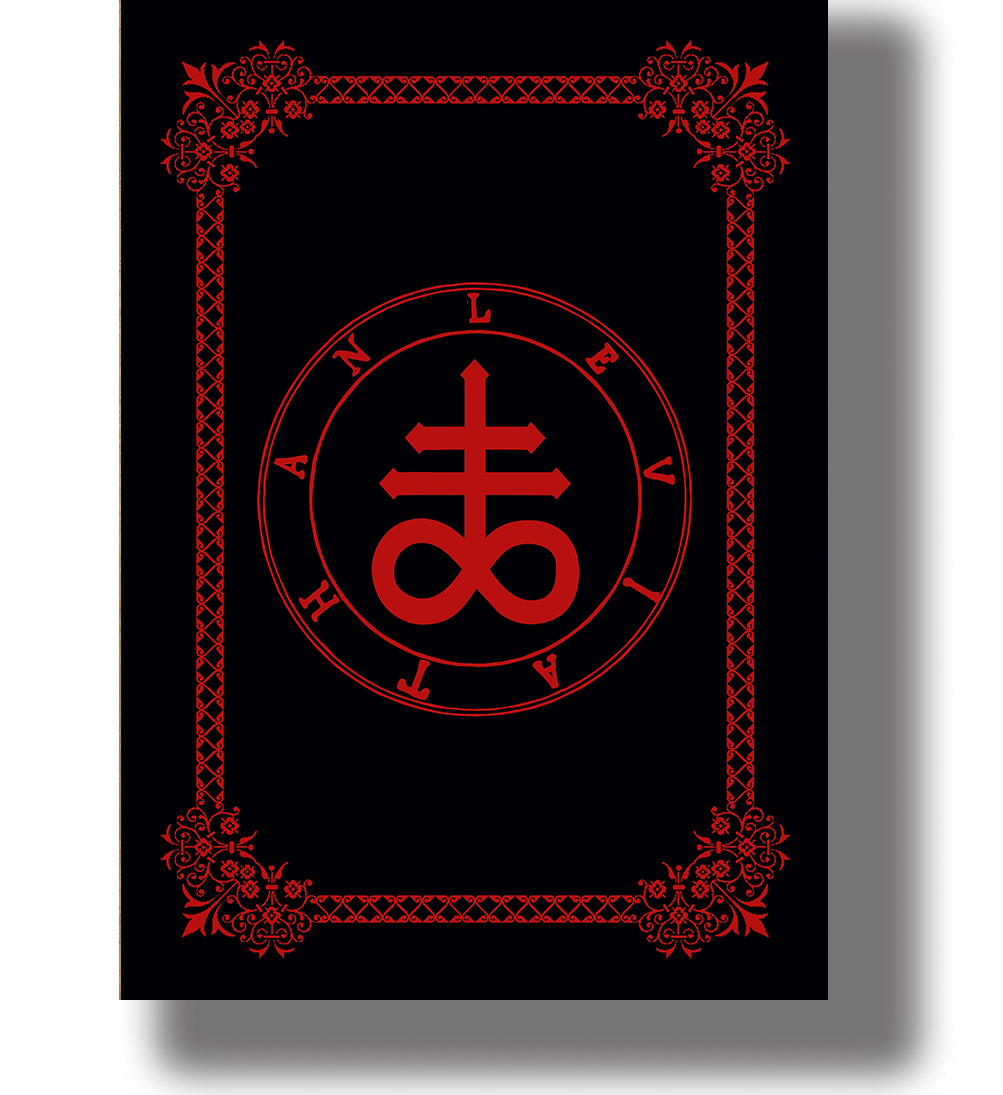 Leviathan cross. Eternity symbol. Satanic sigil poster. Ritu | Inspire ...