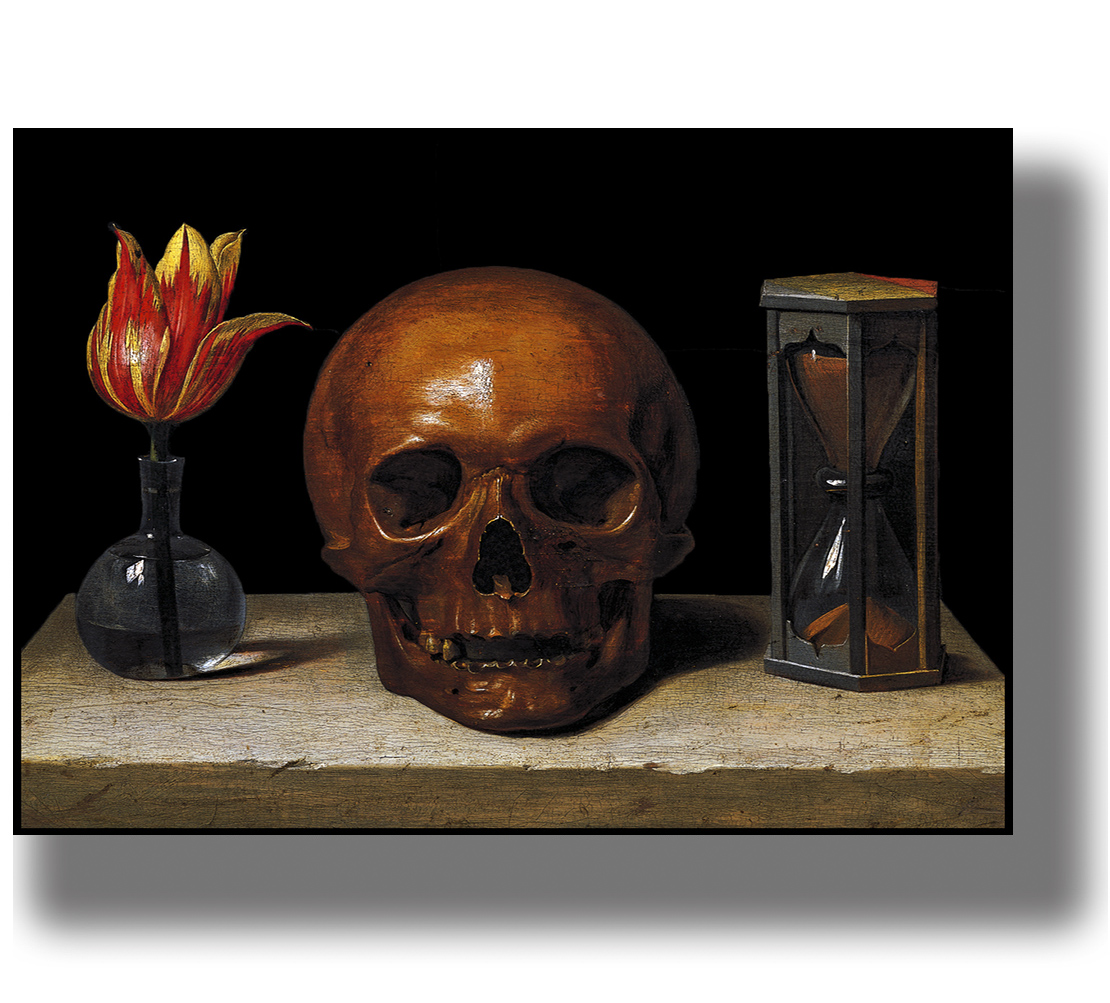 Vanitas. Life, death, time. Unusual macabre gift. Gothic ill | Inspire ...