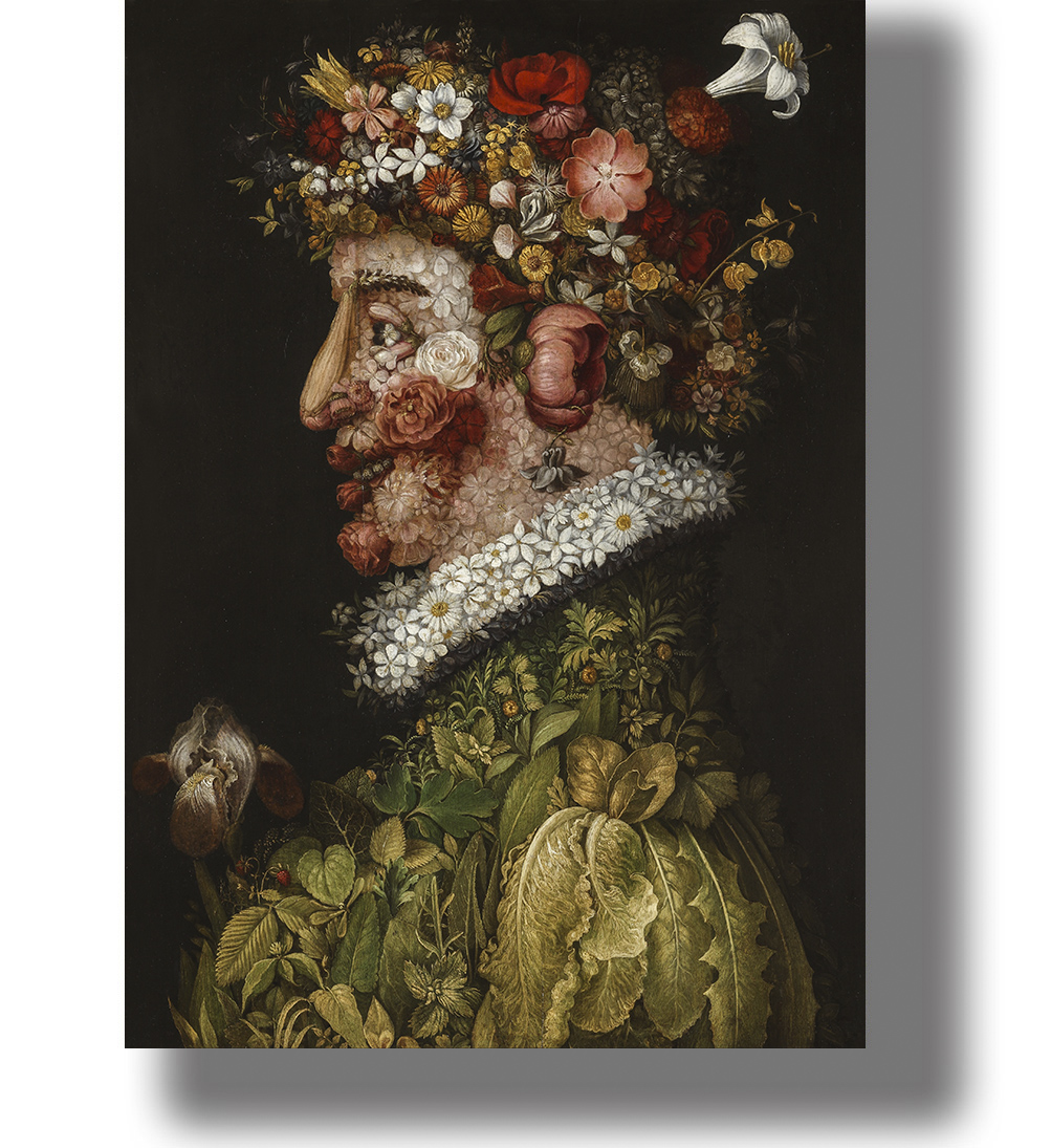 Seasons. Spring. Surreal artwork from the Baroque era. Fanta - Inspire ...
