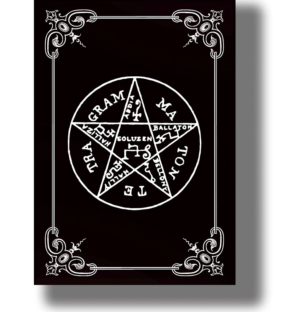 The pentagram of Solomon. Ritual wall hanging. The occult ta | Inspire ...