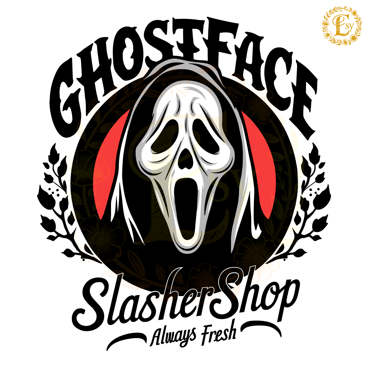 Retro Horror Characters Ghostface Halloween SVG | Inspire Uplift