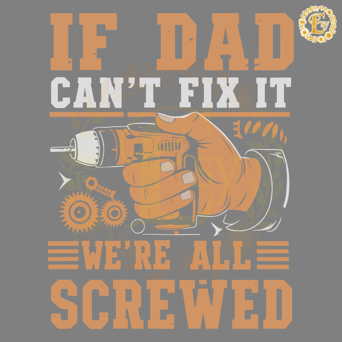 If Dad Cant Fix It Retro Dad Tools SVG Digital Download File | Inspire ...