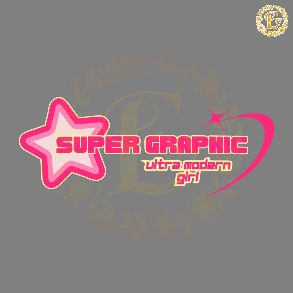 Chappell Roan Super Graphic Ultra Modern Girl SVG | Inspire Uplift