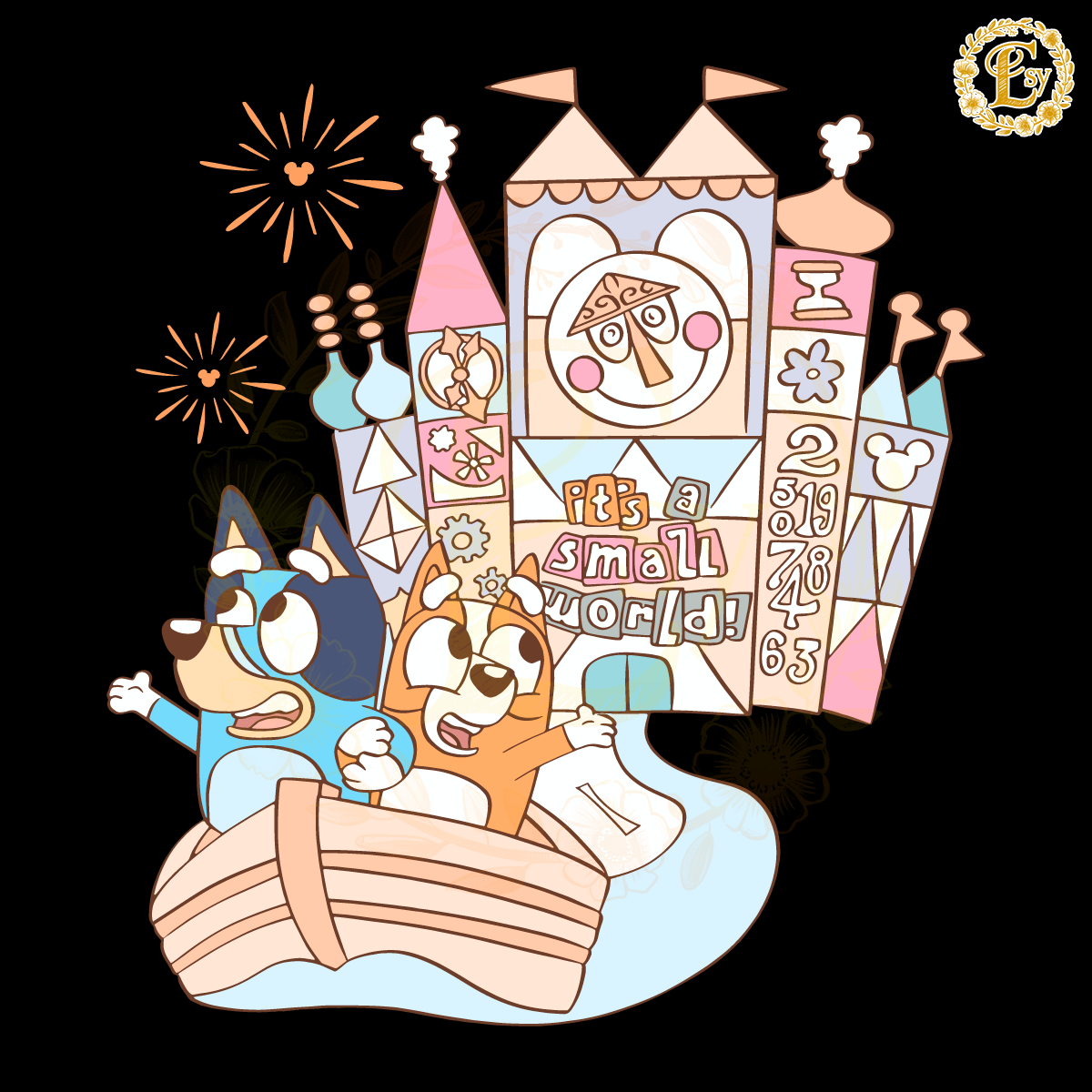 Bluey Its A Small World Adventure At The Parks SVG - Inspire Uplift