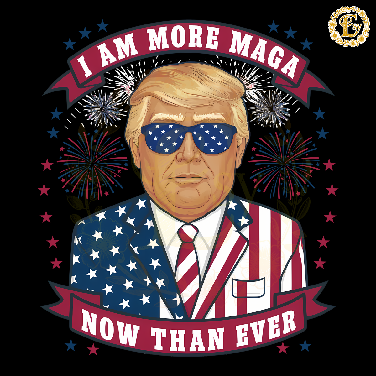 Donald Trump I Am More MAGA Now Than Ever PNG | Inspire Uplift