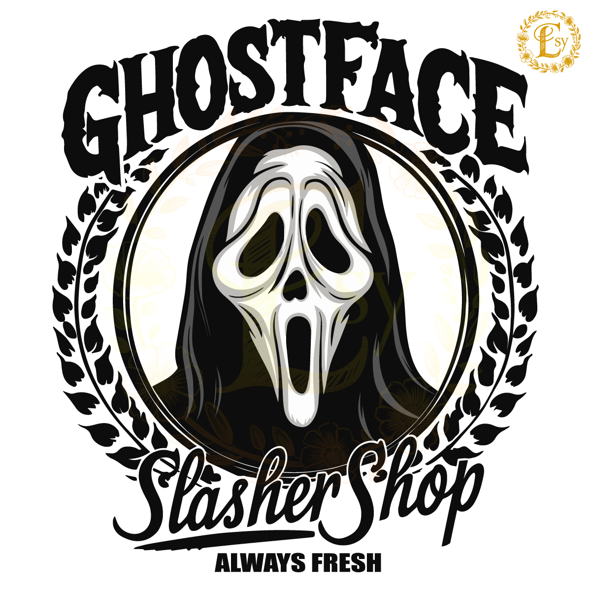 Retro Horror Character Ghostface SVG Digital Download Files | Inspire ...