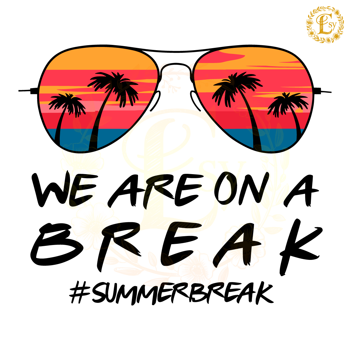 We Are On A Break Beach Vacation SVG Digital Download Files | Inspire ...