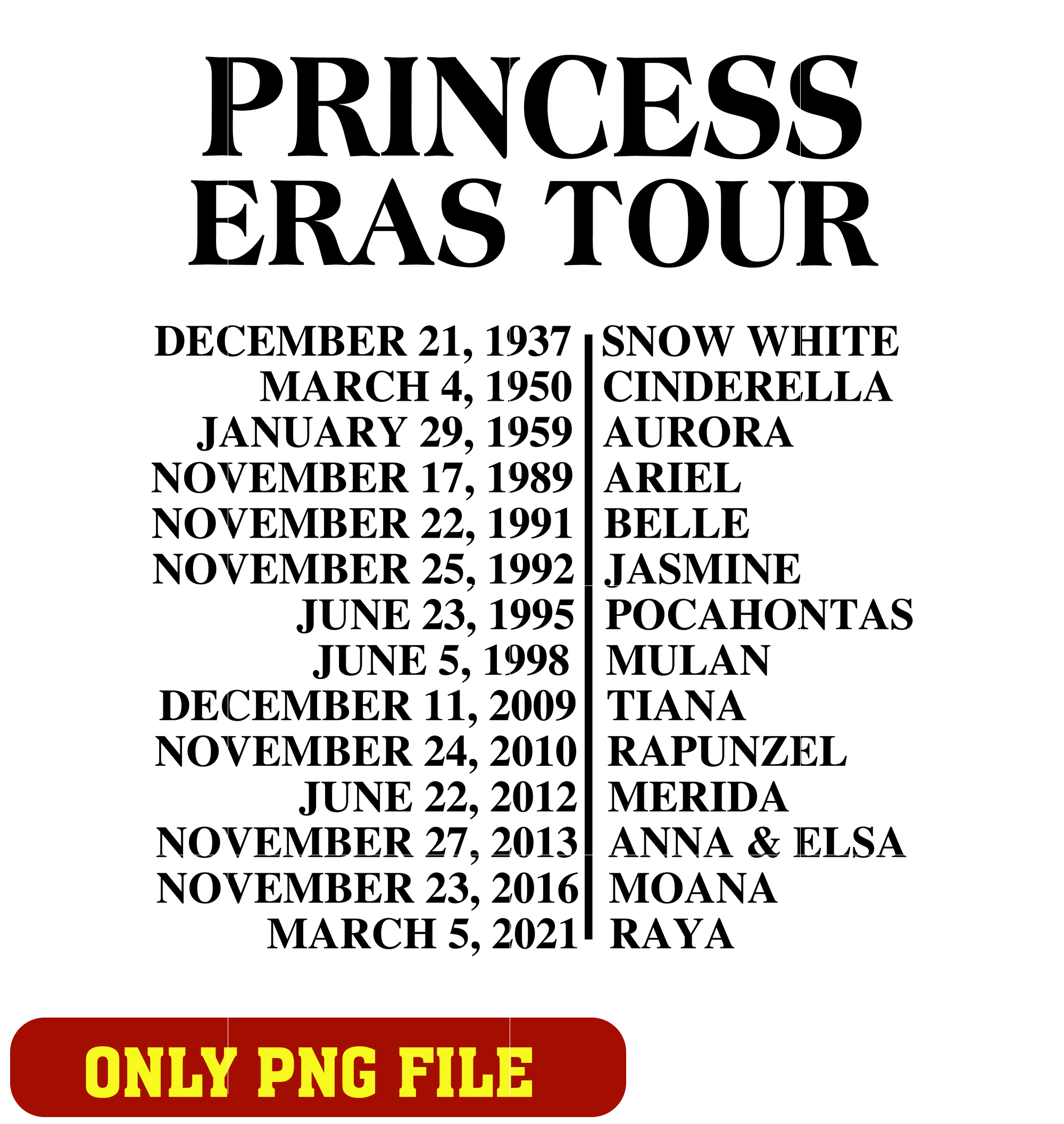 Disney princess ears tour png | Inspire Uplift