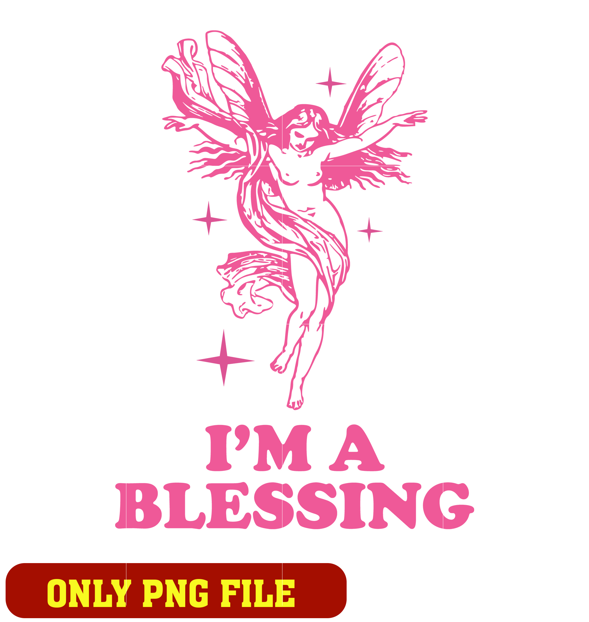 I'm A Blessing logo png | Inspire Uplift