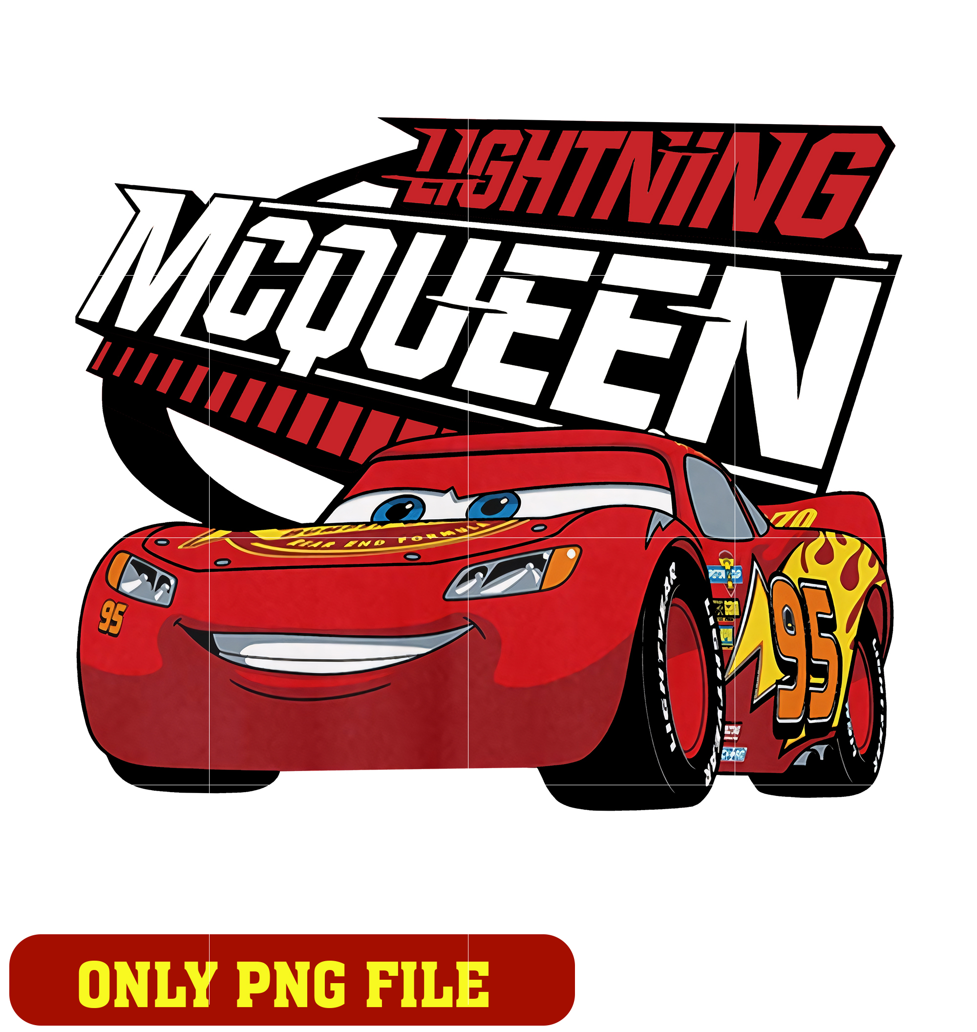 Lightning mcqueen cartoon car png | Inspire Uplift