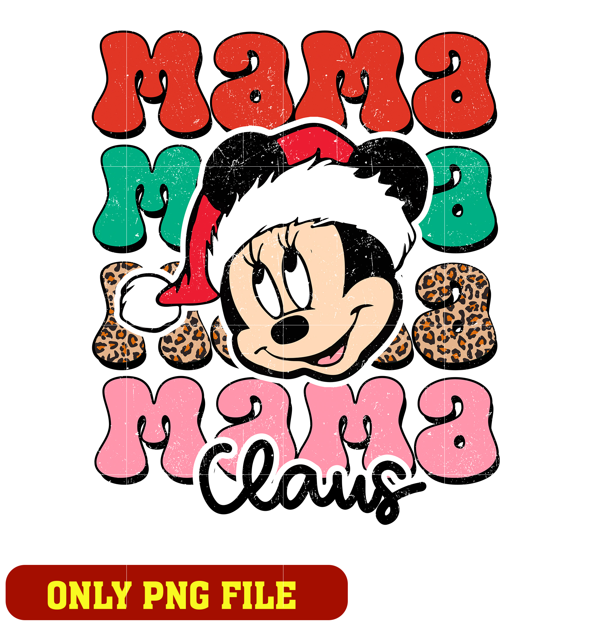Mickey mouse mama claus png | Inspire Uplift