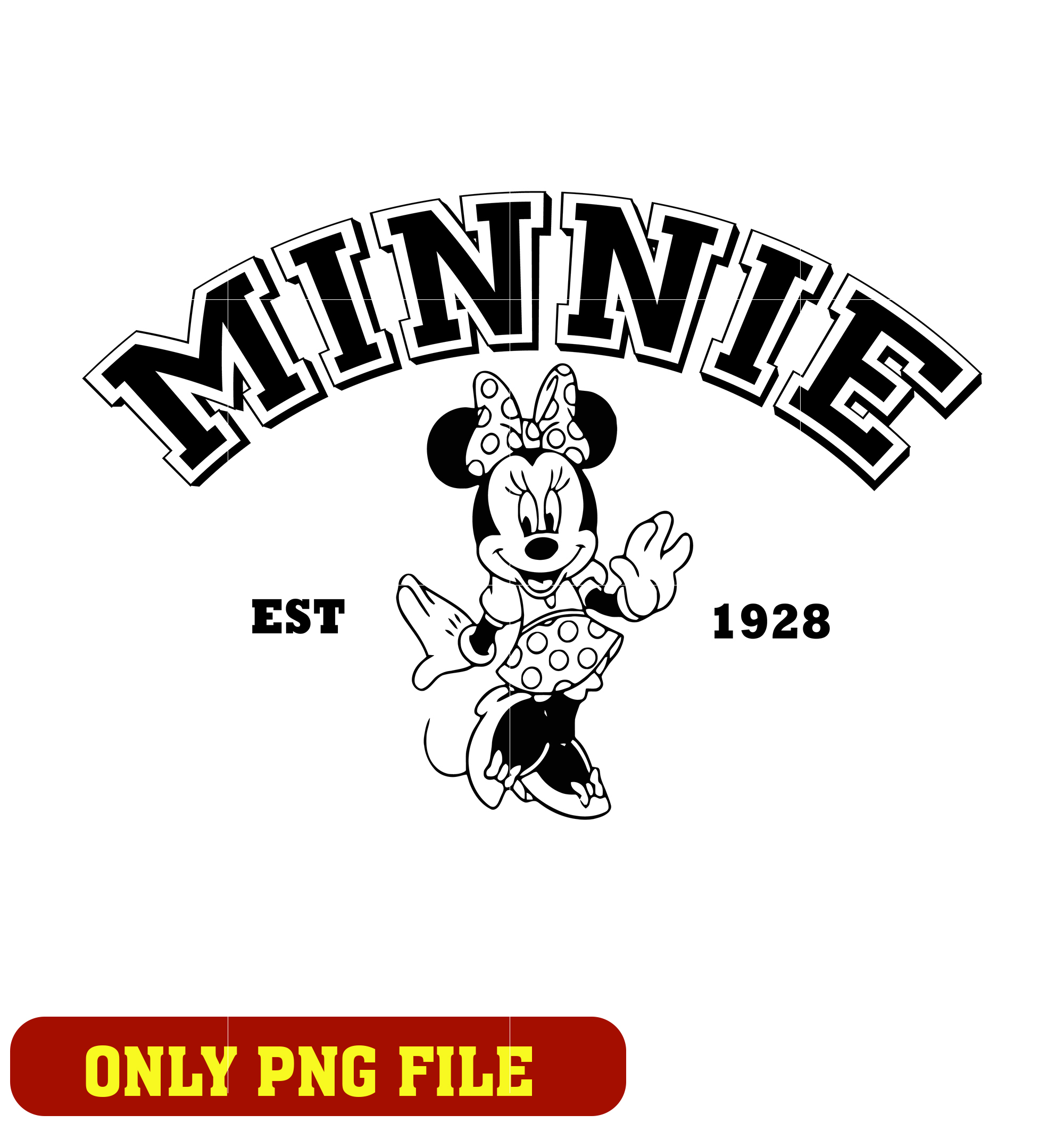 Minnie mouse est 1928 png | Inspire Uplift
