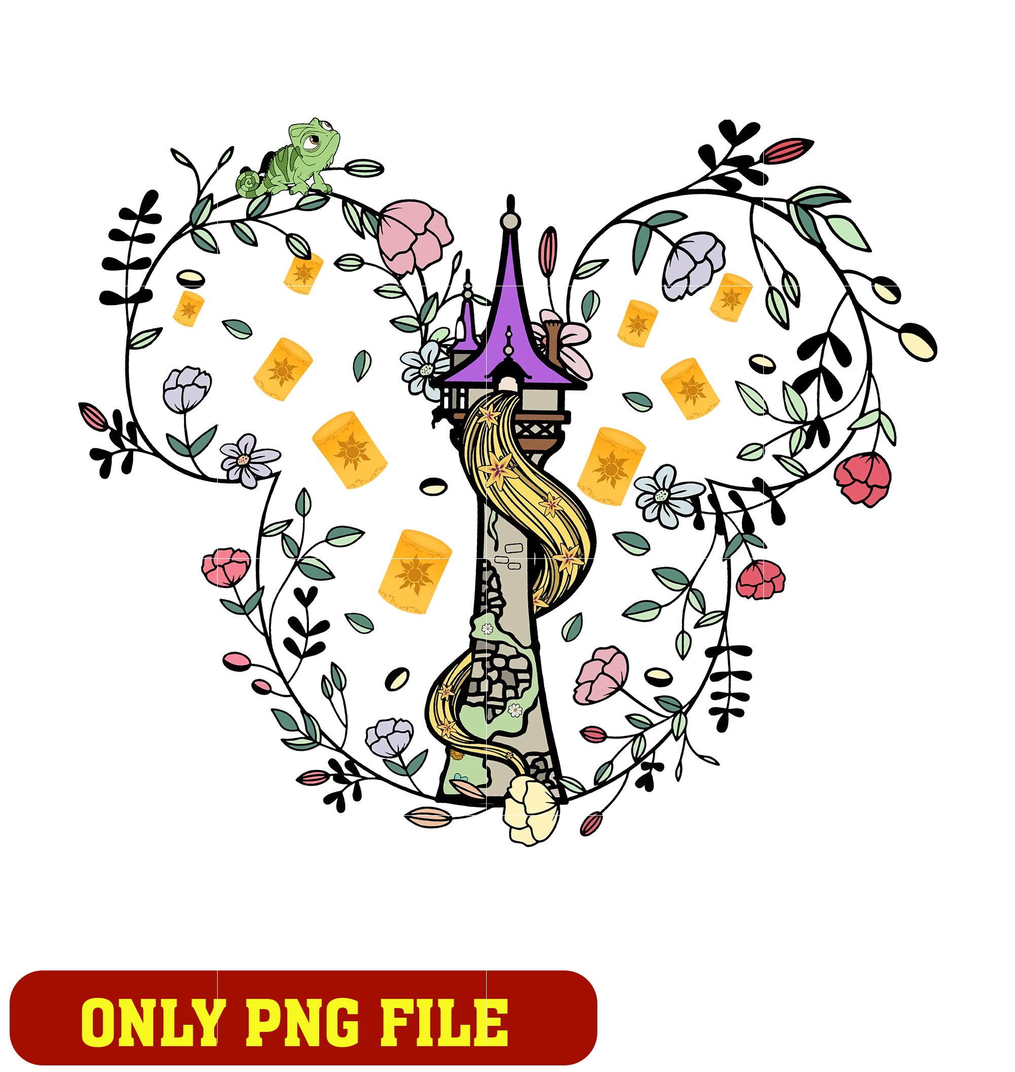 Rapunzel Tower Clipart | Inspire Uplift