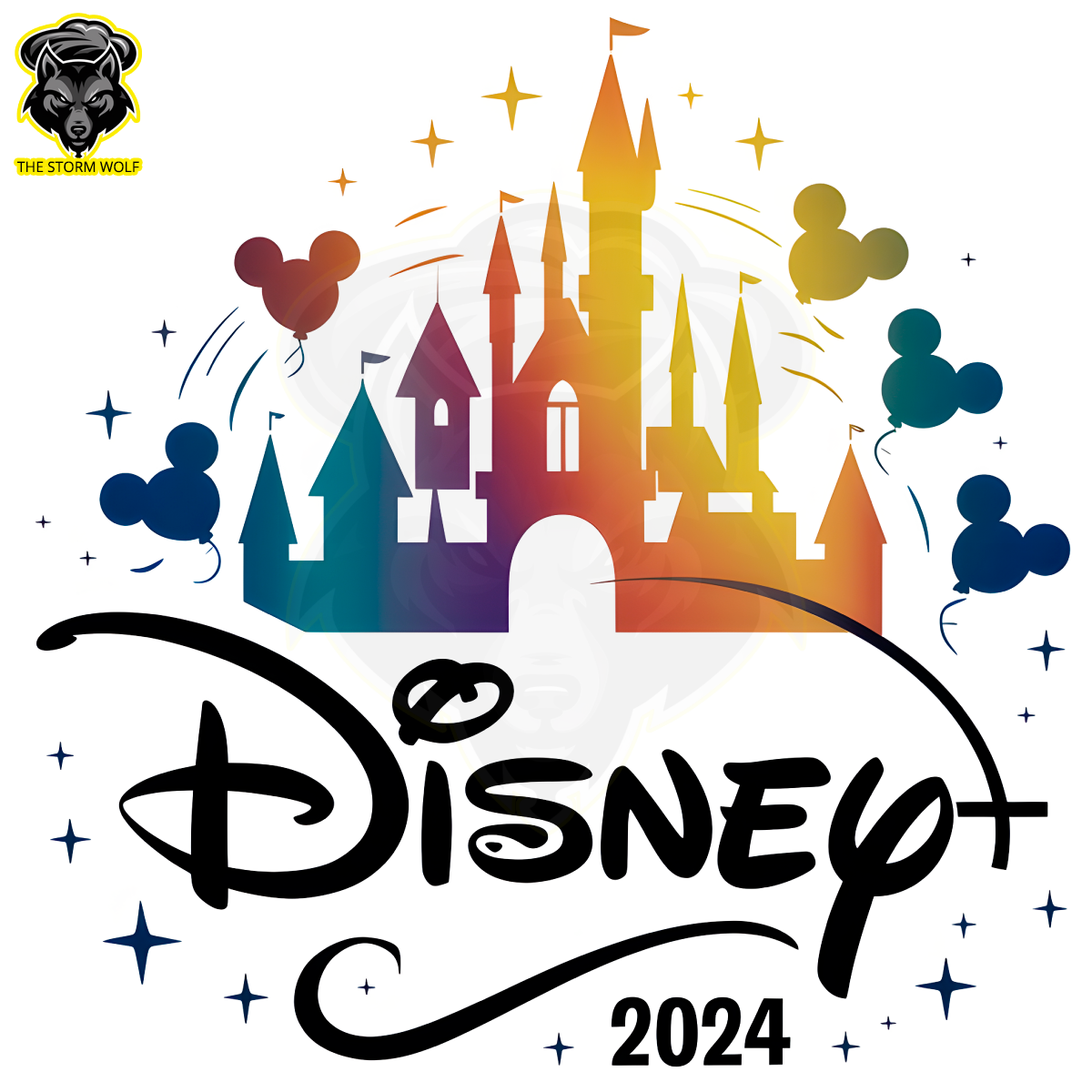 Retro Disney 2024 Magical Castle PNG Digital Download Files - Inspire ...