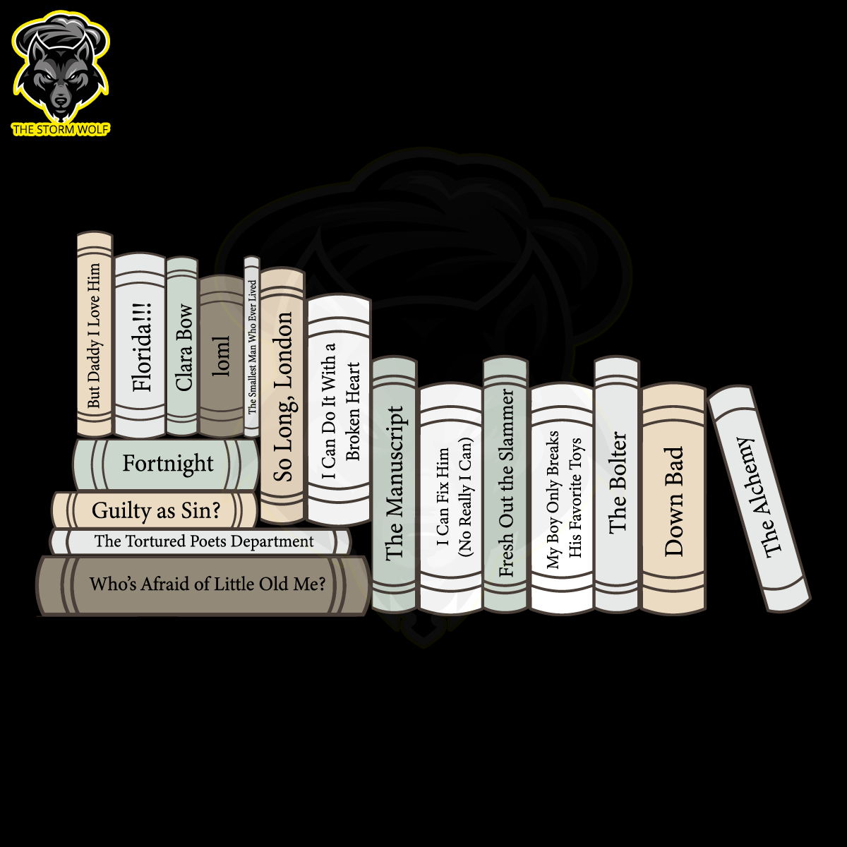 The Tortured Poets Department Books SVG Digital Download Fil | Inspire ...