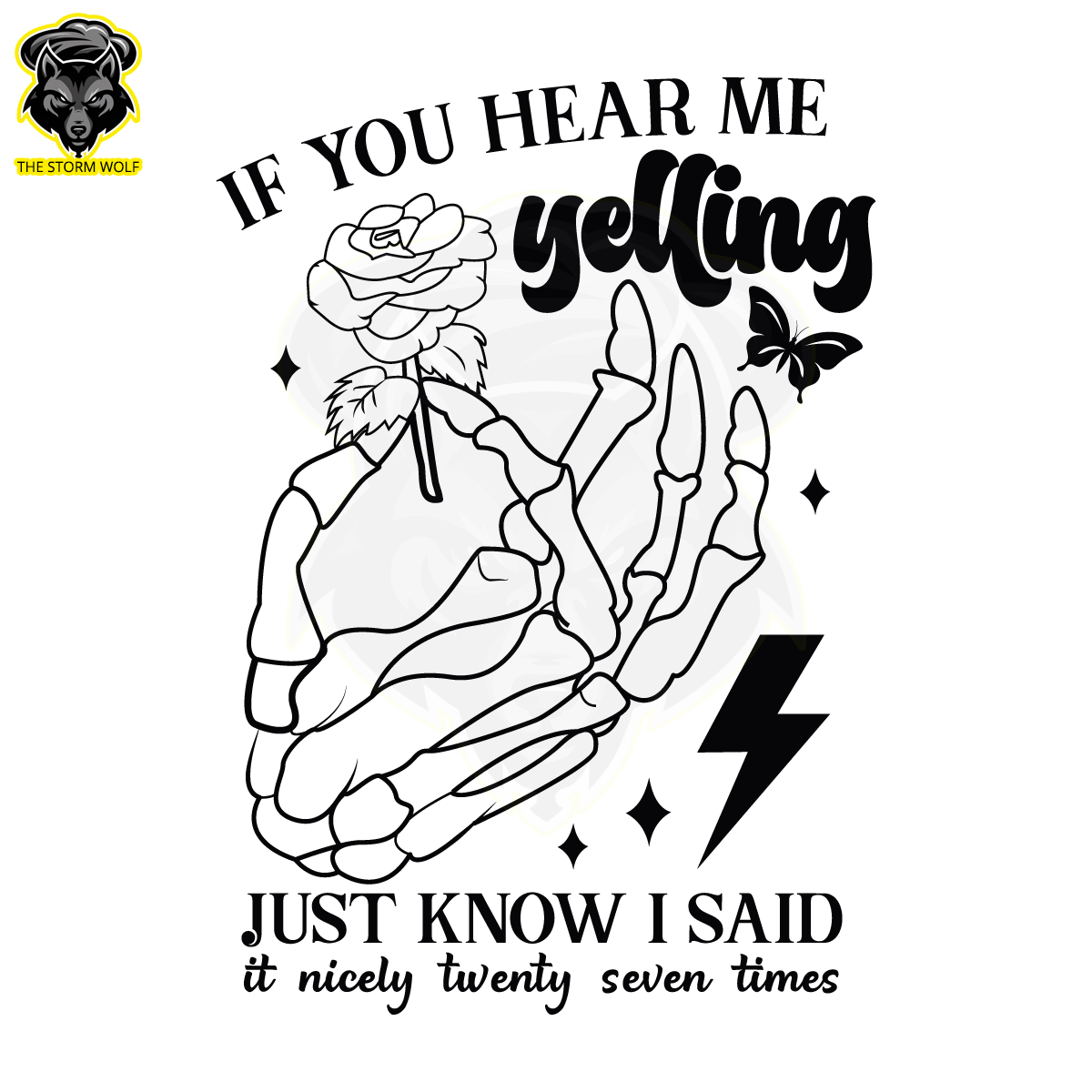 if you hear me yelling svg - Inspire Uplift