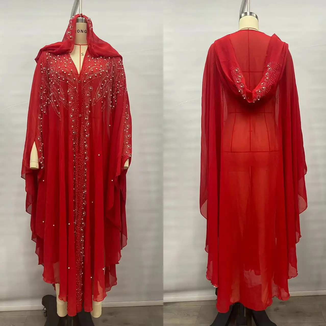 Thin Hooded Cloak Women Cape Dress Streetwear | Inspire Uplift