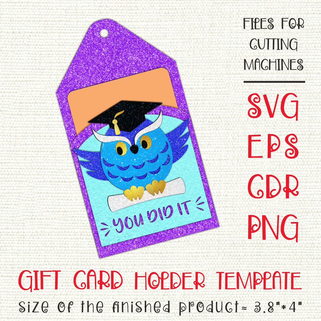 Wise Owl | Graduation Gift Card Holder | Paper Craft Templat | Inspire ...