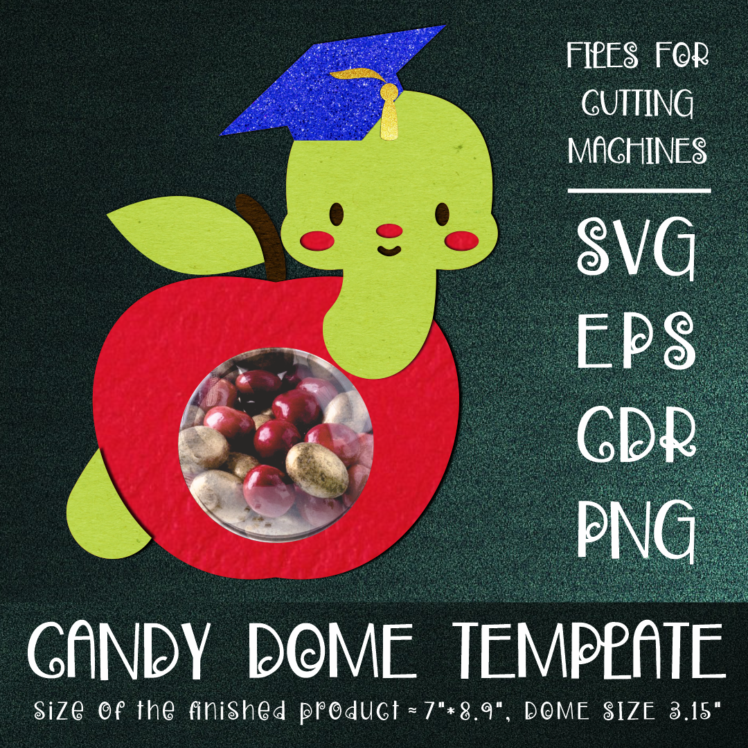 Graduation Candy Dome | Party Favor | Paper Craft Template| | Inspire ...
