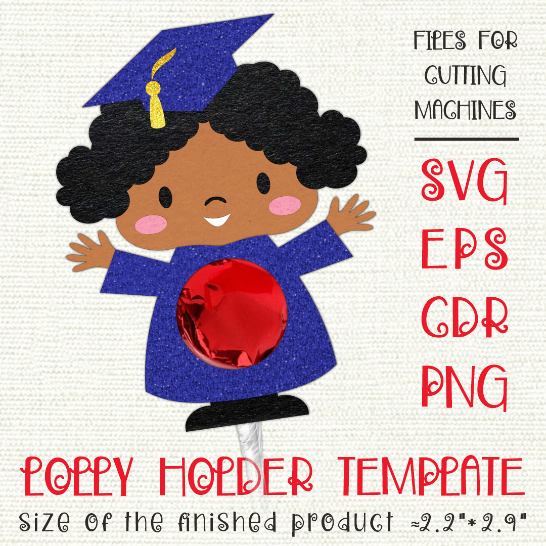 Little Girl | Graduation Lollipop Holder | Paper Craft Templ - Inspire ...