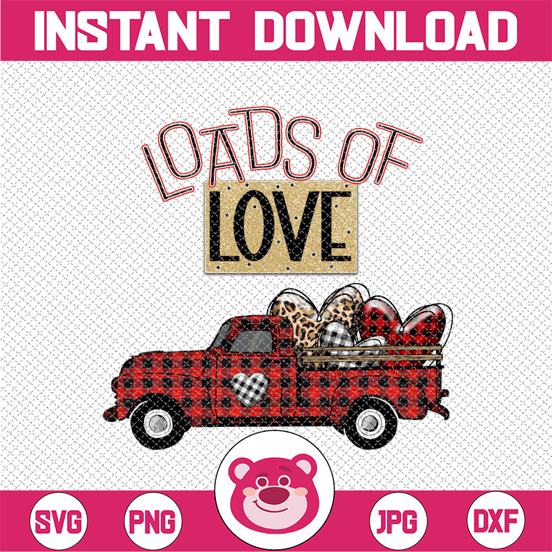 Loads Of Love PNG - Valentine's day - Pickup truck - Buffalo | Inspire ...