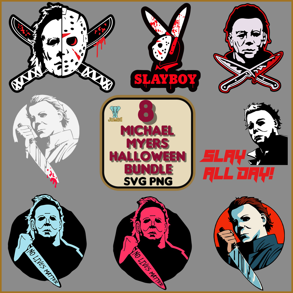 8 Michael Myers Halloween Svg Bundle | Inspire Uplift