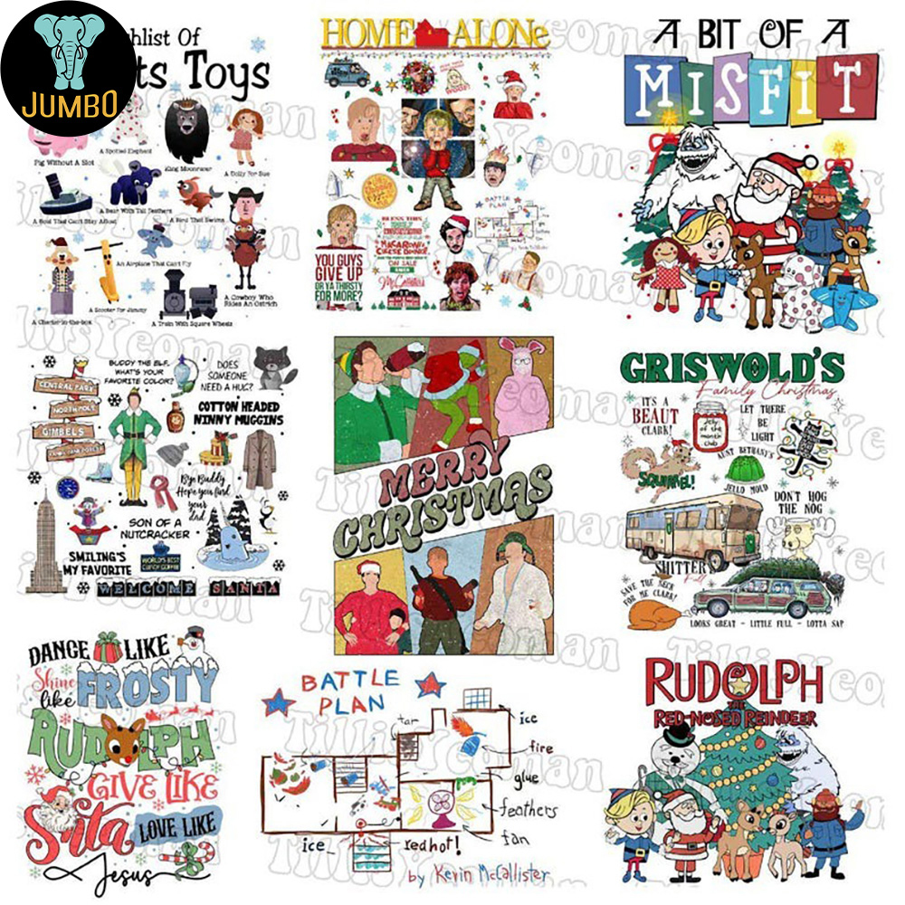 Christmas Movie Bundle Png | Inspire Uplift