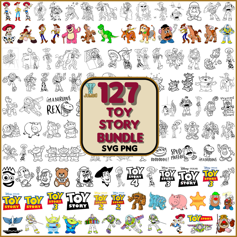 Toy Story Bundle Svg | Inspire Uplift