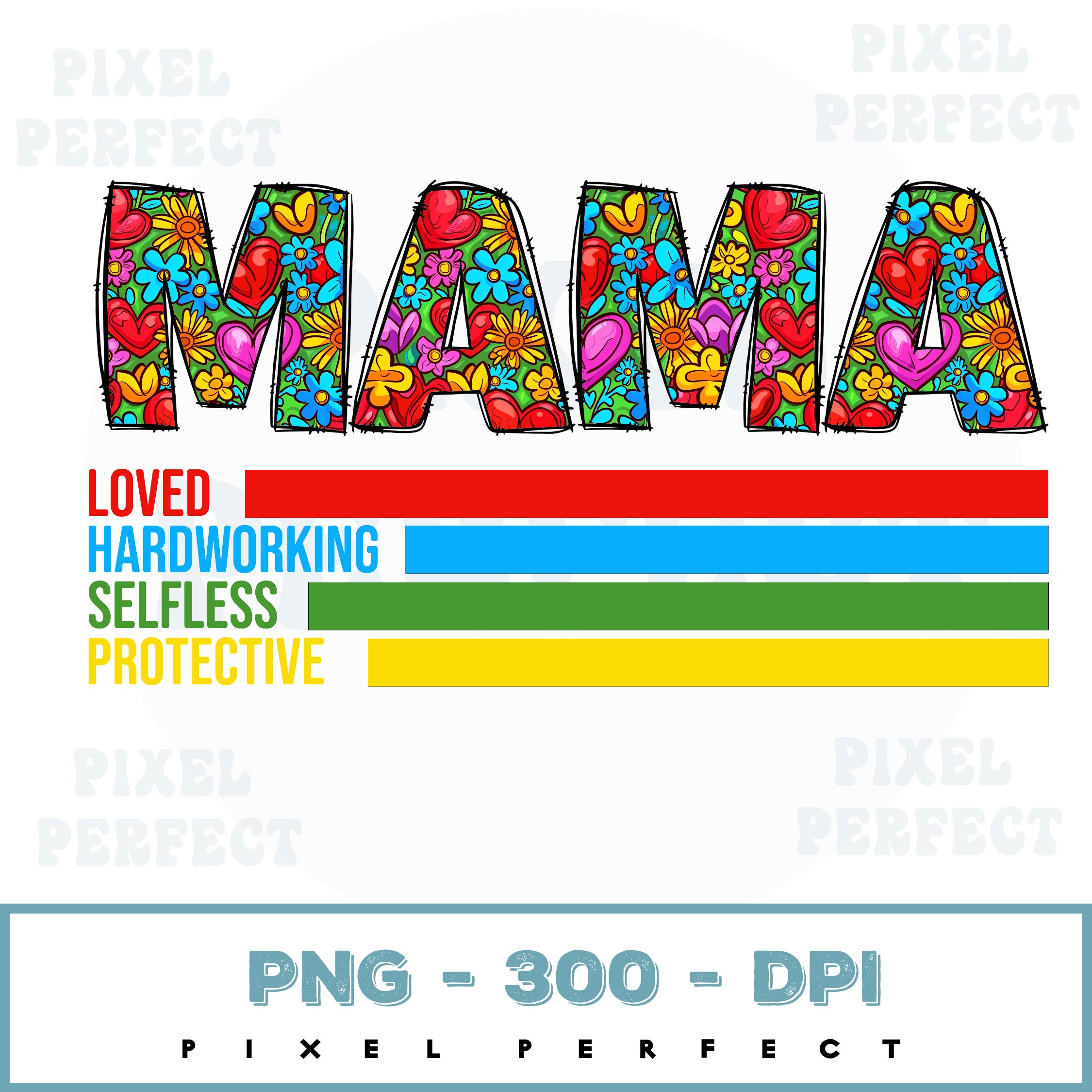 Mama png,floral mama png,wildflowers mama doodles png,loved | Inspire ...