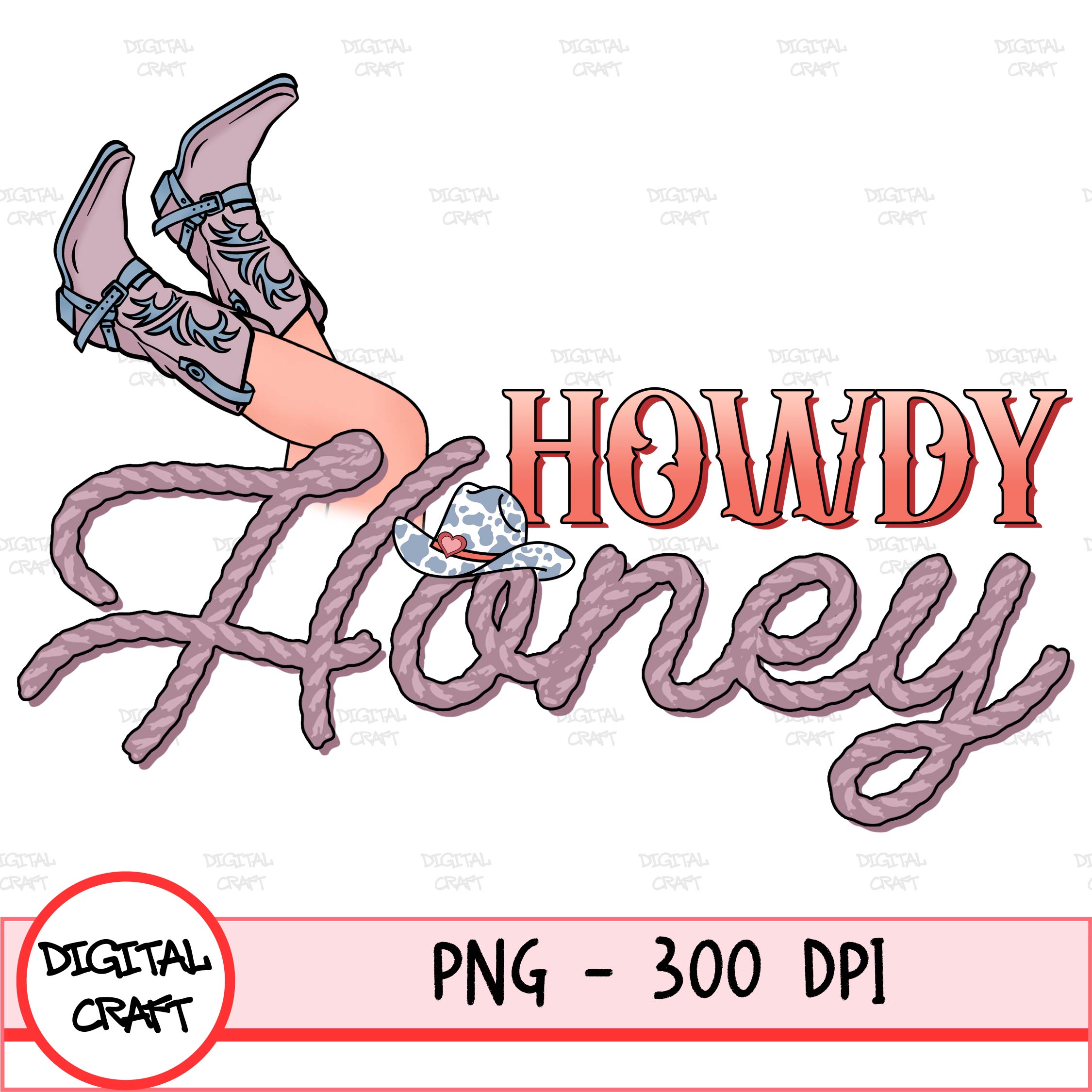 Howdy Honey Png, Vintage Cowboy, Howdy Cowboy, Retro Valenti | Inspire ...