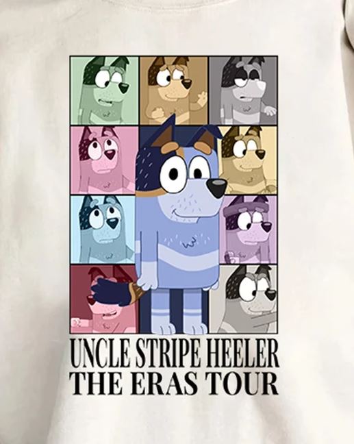 Uncle Stripe Heeler Png | Bluey Eras Tour Png | Bluey Birthd | Inspire ...
