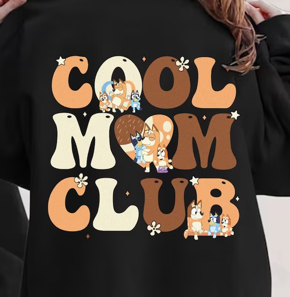 Bluey Cool Mum Club Png, In My Bluey Mom Era Png | Bluey Chi | Inspire ...