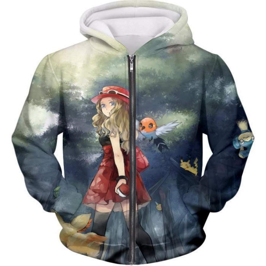 Pokemon Zip Up Hoodie &8211 Pokemon Cute Pokemon X and Y Per | Inspire ...