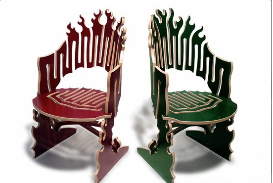 Digital Template Cnc Router Files Parametric Chair Cnc for W | Inspire ...